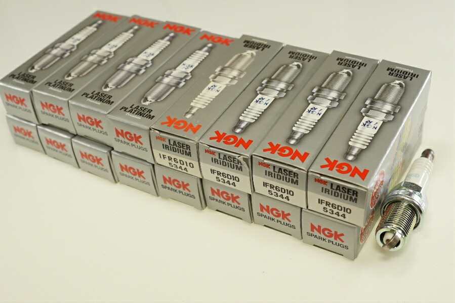 【楽天市場】NGK IFR6D10 5344 一体形 x16本 エヌジーケー 日本特殊陶業 Spark plug/CX-2294 SLK230 ...