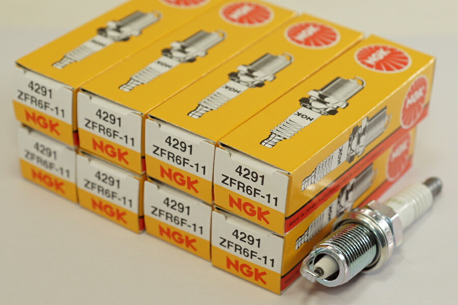 【楽天市場】NGK ZFR6F-11 4291 一体形 x8本 エヌジーケー 日本特殊陶業 Spark plug/8X-2260 クリッパー ...