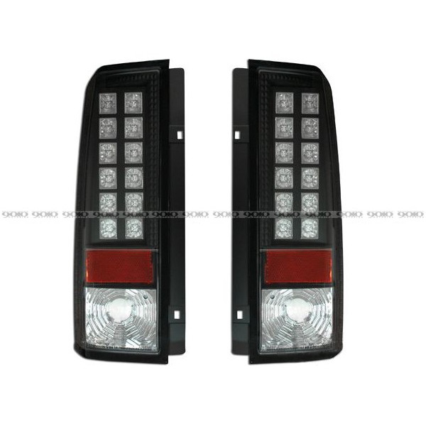 【楽天市場】85-05y シボレー アストロ GMC サファリ LED テール ライト ブラック：9010motoring楽天市場店