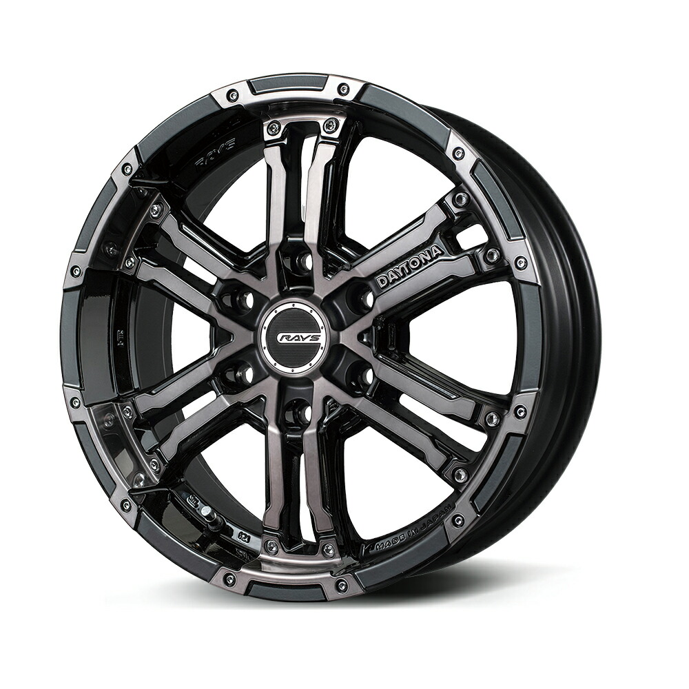【楽天市場】RAYS TEAM DAYTONA FDX 16インチ 6.5J 38 6H139 K1 (Clear Black )：カーパーツ アクセス 楽天市場店