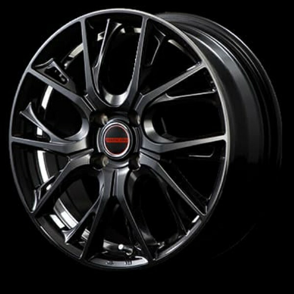 【楽天市場】MID VERTEC ONE GLAIVE 15インチ 4.5J 4H100 +45 DBK ダイヤモンドブラック/リムエッジ&UCDC：カーパーツ アクセス 楽天市場店