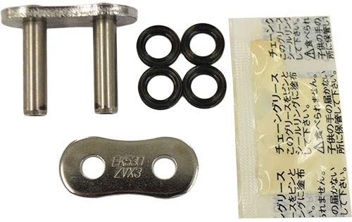 【楽天市場】EK(イーケー) バイク用チェーン NXリングシールチェーン 530ZV-X3 シルバー 92L カシメジョイント【あす楽対応 ...