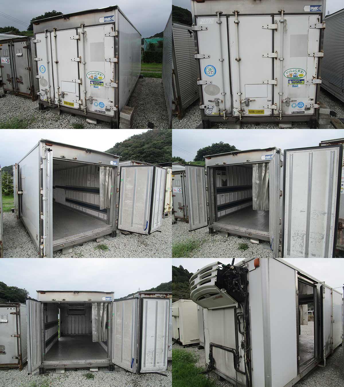 【楽天市場】【10001944-01】【中古】5.4mトラックコンテナ 3.6坪 7.2帖 11.9平米 中古ユニットハウス 中古プレハブ ...