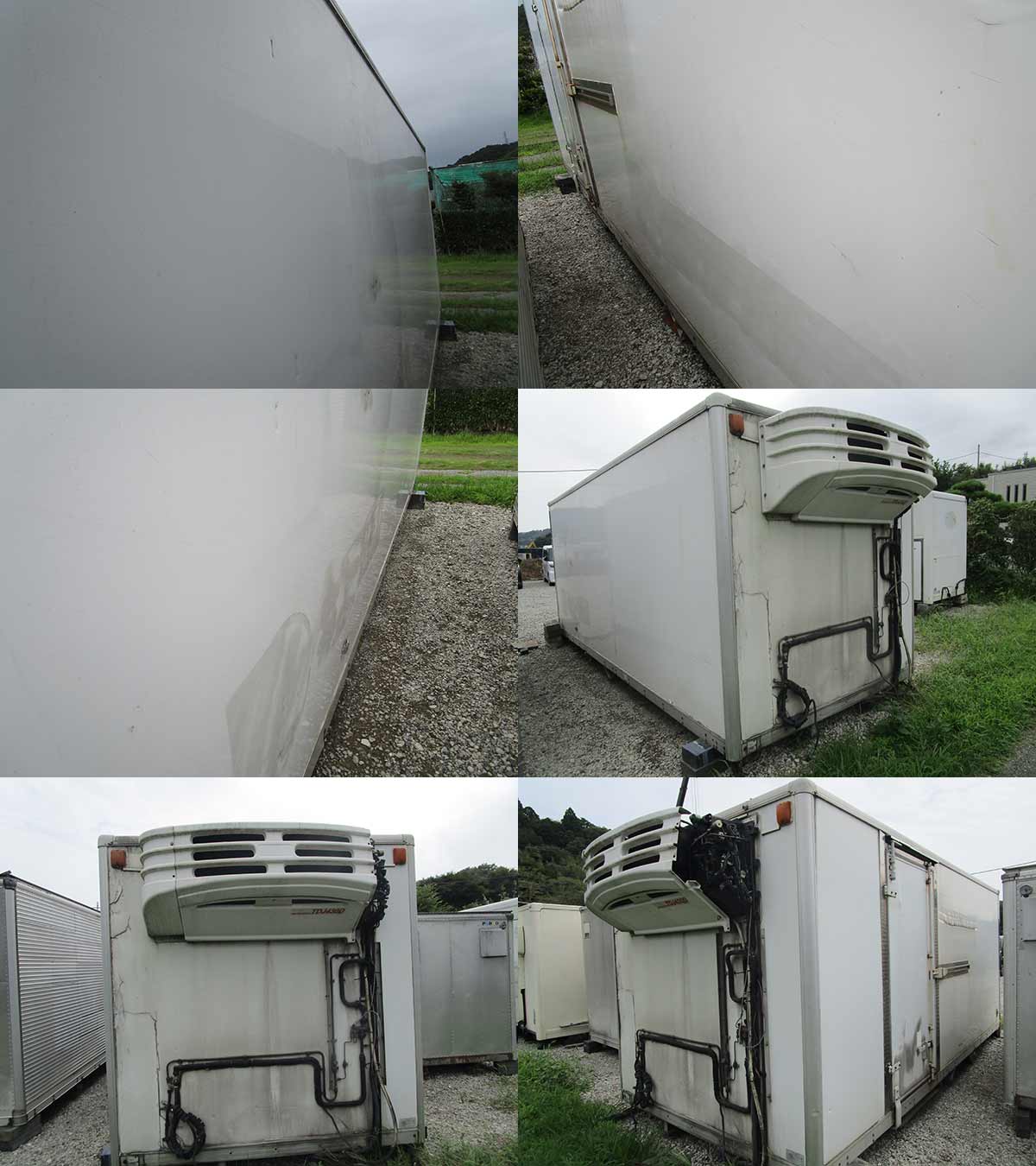 【楽天市場】【10001944-01】【中古】5.4mトラックコンテナ 3.6坪 7.2帖 11.9平米 中古ユニットハウス 中古プレハブ ...