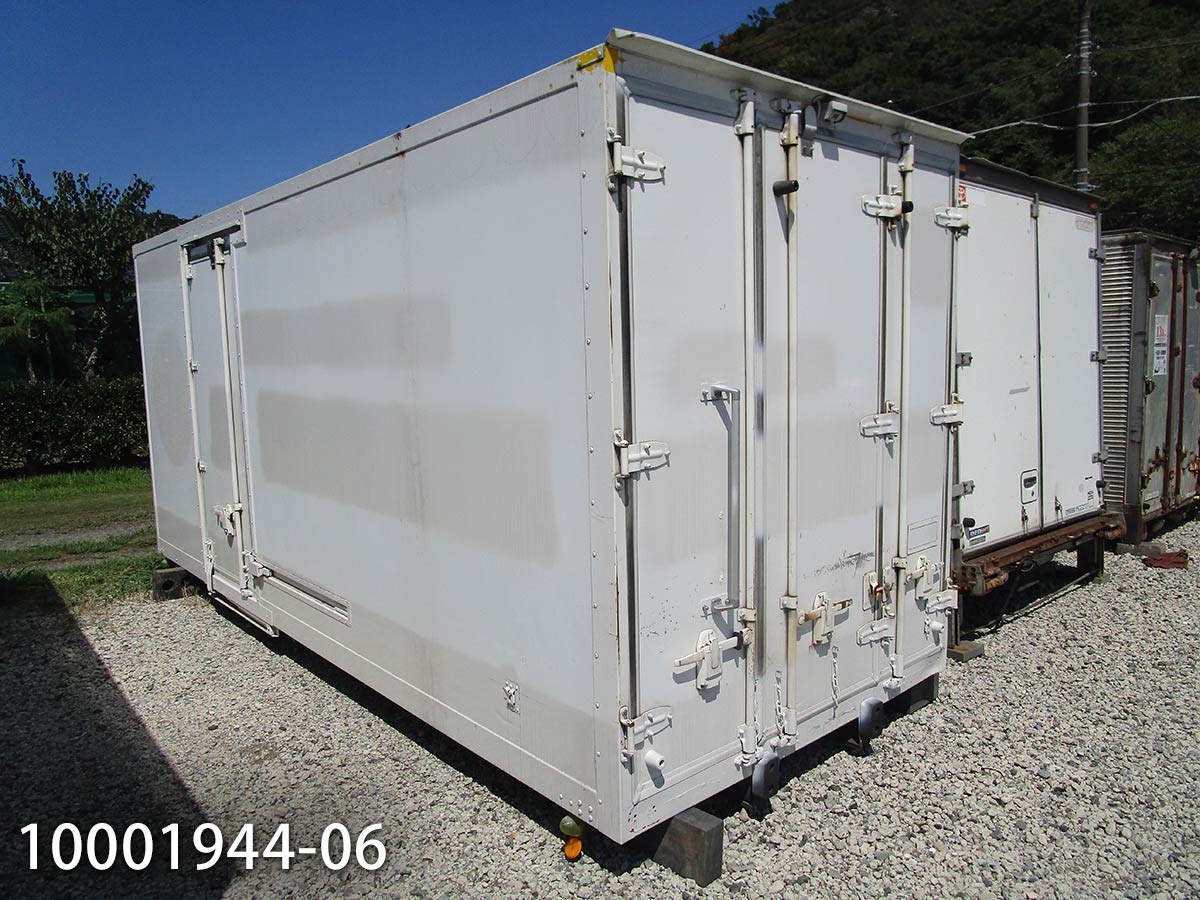 【楽天市場】【10001944-06】【中古】5.1m トラックコンテナ 3坪 6帖 9.9平米 中古ユニットハウス 中古プレハブ 中古 ...