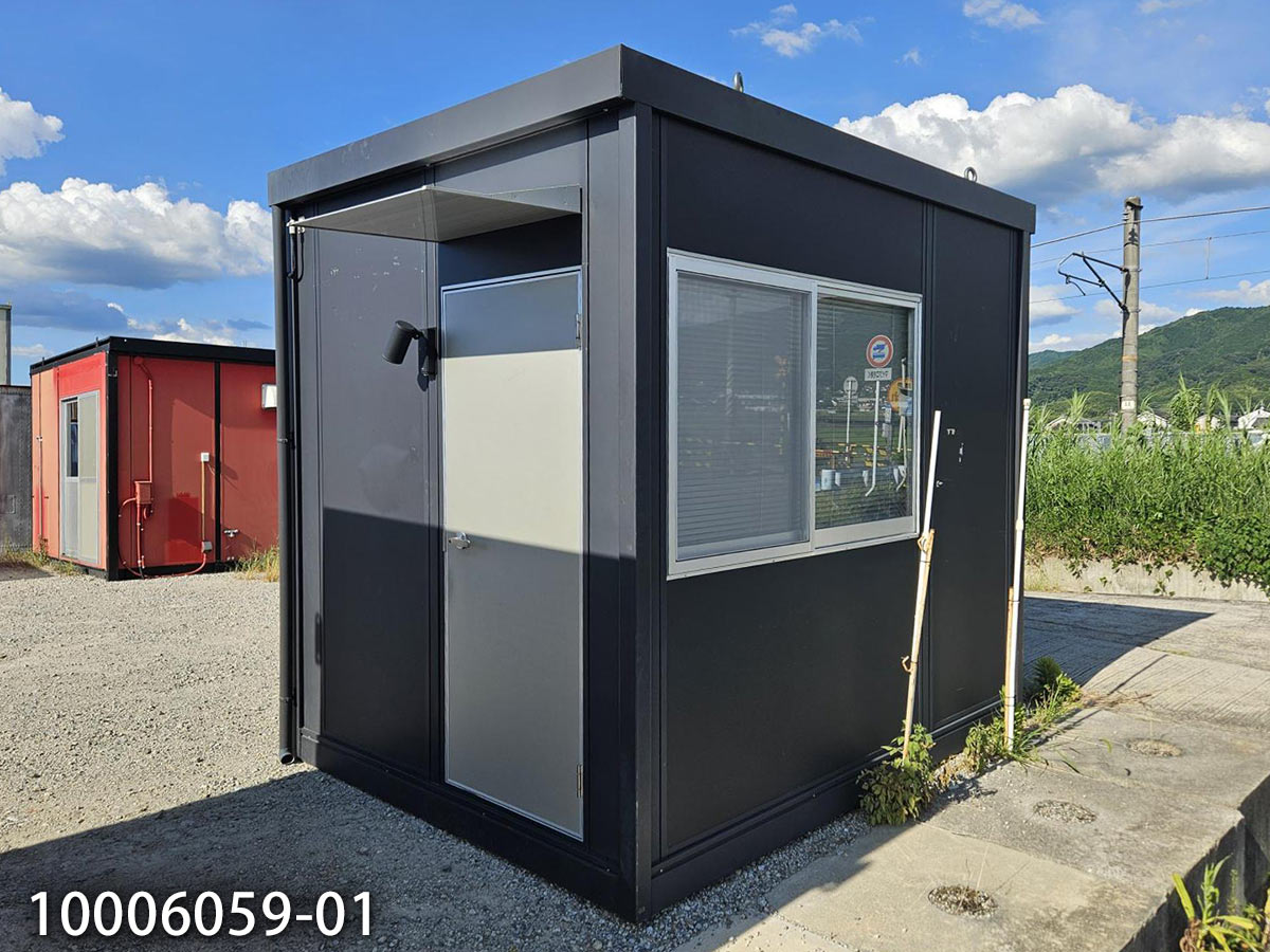 【楽天市場】【中古】三協フロンテア 3m ユニットハウス 2坪 4畳 6.6平米 休憩所 簡易ハウス プレハブ小屋 屋外 used prefab container homes 倉庫 物置 ...