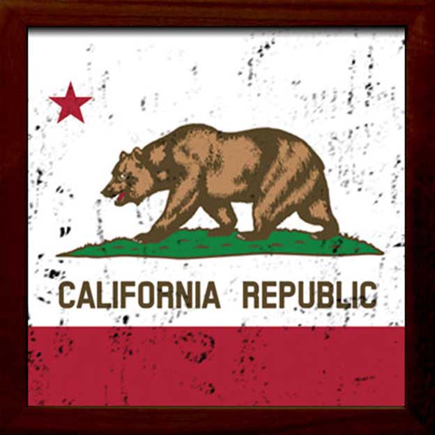 【楽天市場】ZAKKA-ART(バスロールサイン) 雑貨アート Bus Roll Sign California Republic：aifa ...