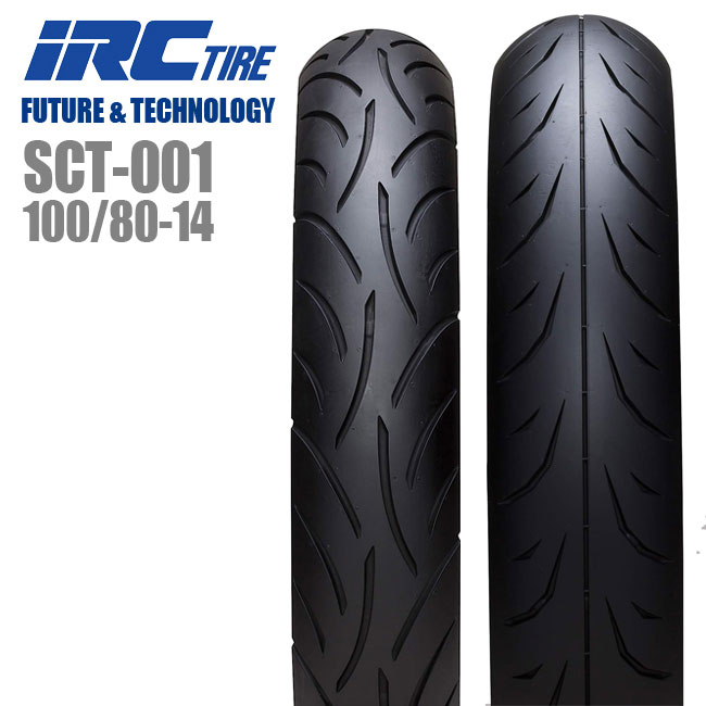 【楽天市場】IRC 井上ゴム タイヤ MOBICITY モビシティ SCT-001 100/90-12 59J TL 129891 フロント ...