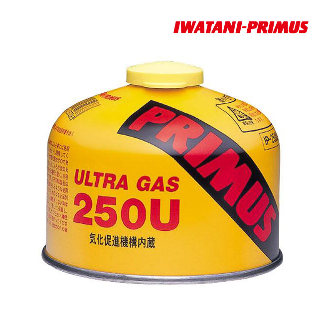 【楽天市場】地震対策 イワタニプリムス/IWATANI PRIMUS IP250U 250U ウルトラガス(小) 燃料 バーナー用 ガス ...