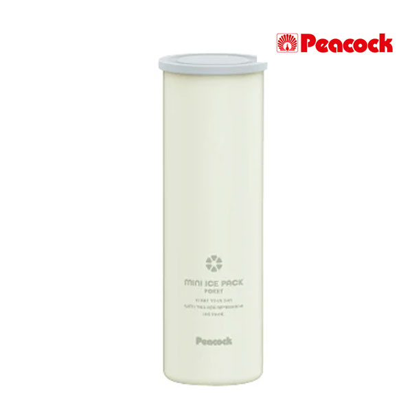 【楽天市場】送料無料 Peacock/ピーコック ABB-S07 ミニアイスパック ポケット W・ホワイト シリコーン氷 スタンド付き コンパクト ミニ 魔法瓶 アイスパック 熱中症対策 ...