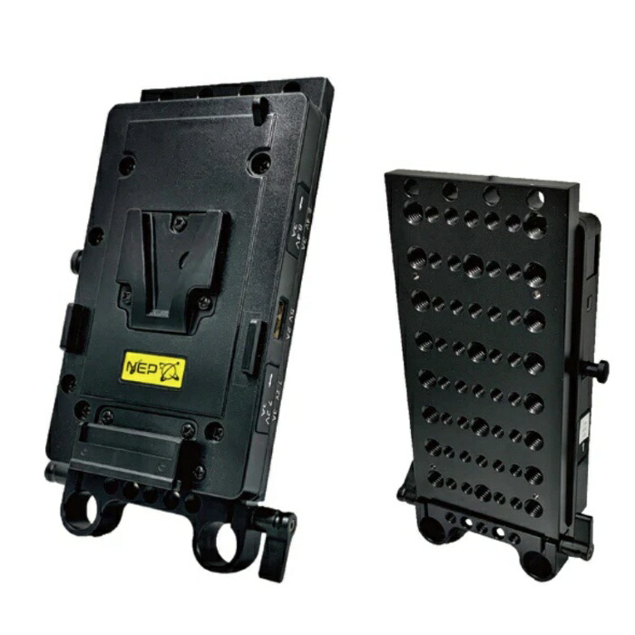 【楽天市場】NEP エヌイーピー Vマウントプレート 電源アクセサリー PV-15ROD-PVDCmulti7A：ALLCAM