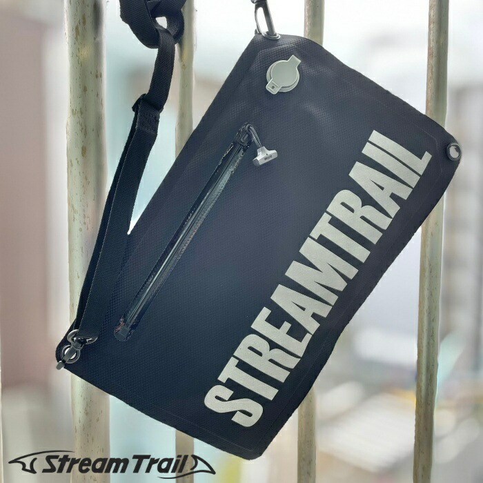 【楽天市場】ストリームトレイル STREAM TRAIL アウトドア サコッシュ WP SAKOSH ブラック 釣りポーチ：ALLCAM