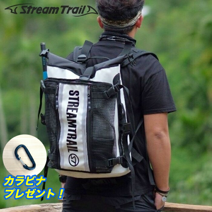 【楽天市場】【特典あり】STREAMTRAIL ストリームトレイル ロードスターD2-30L バックパック ROADSTER-D2 ホワイト：ALLCAM