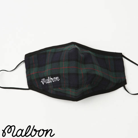 【楽天市場】【送料無料】 Malbon Golf マルボン ゴルフ マスク Face Mask PLAID グリーンオーバーチェック m ...