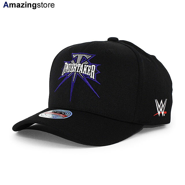 【楽天市場】ジ アンダーテイカーモデル ミッチェル＆ネス WWE キャップ ストレッチ スナップバック LOGO CLASSIC ...