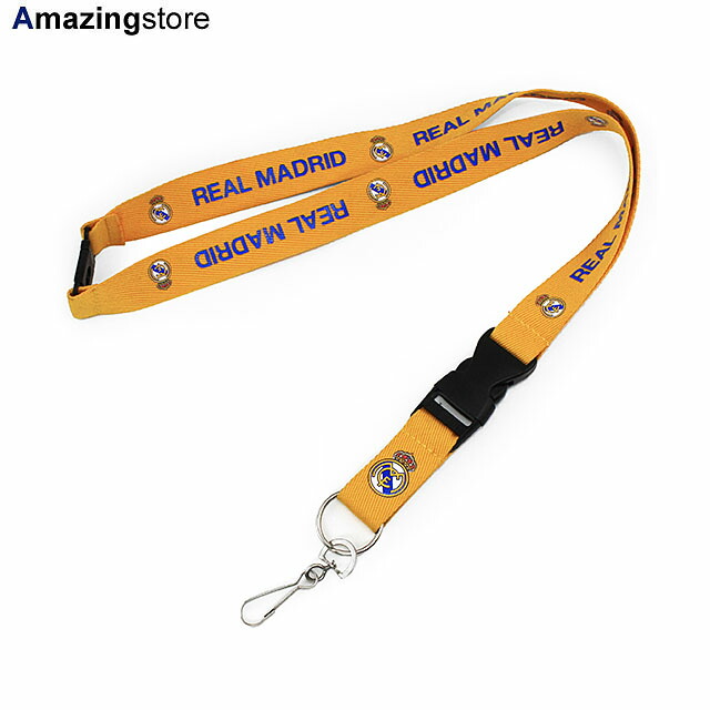【楽天市場】ランヤード レアル マドリード FC REAL MADRID SOCCER LANYARD YELLOW イエロー ...