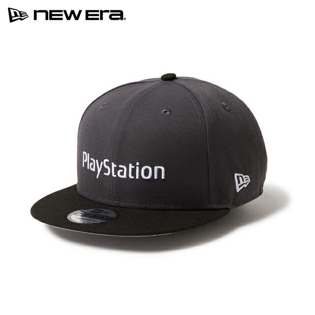 【楽天市場】ニューエラ キャップ 9FIFTY プレイステーション PSFL SNAPBACK CAP DARK GREY-BLACK NEW ...