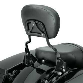 【楽天市場】プレミアム・デタッチャブル・バックレスト/ブラック 2009年以降ツーリング：アンバーピース