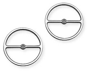 【楽天市場】【61400197】 クローム・フロントスピーカートリム ハーレー純正パーツ：アンバーピース