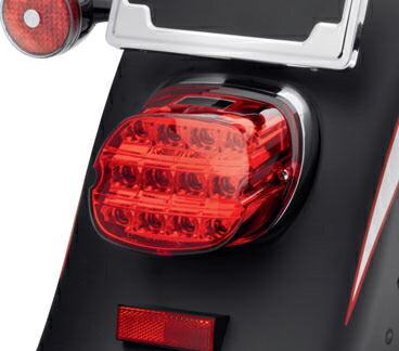 【楽天市場】レイバックLEDテールライト /レッドレンズ ハーレー純正パーツ：アンバーピース