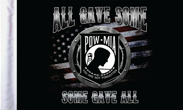 【楽天市場】6”x 9” フラッグ：All Gave Some POW：アンバーピース