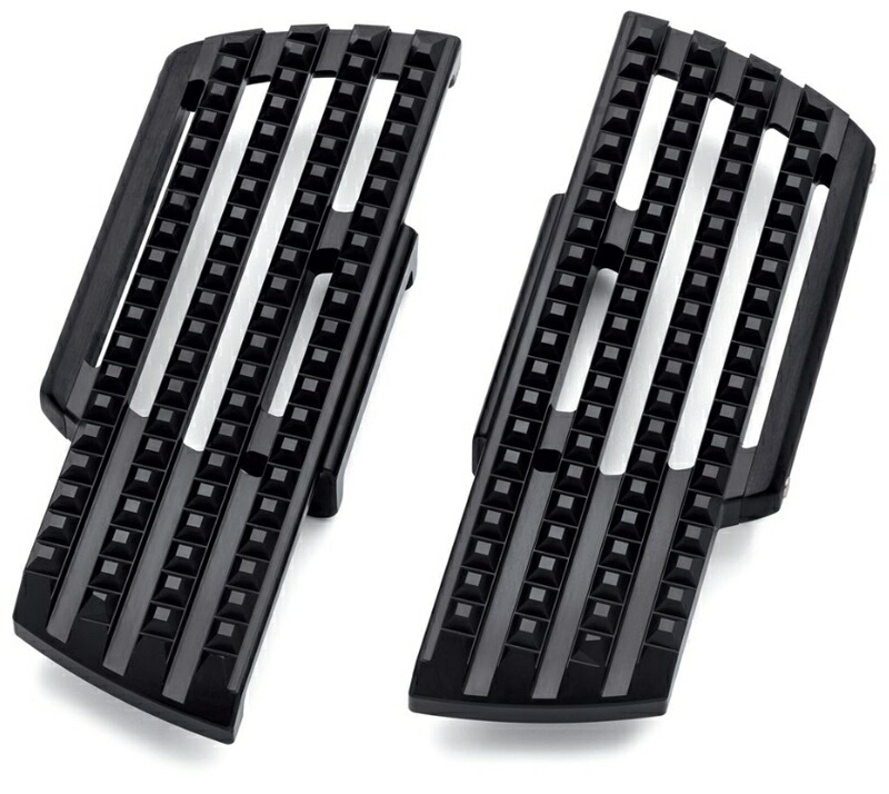 【楽天市場】ドミニオン ブラック フットボードキット：2018年以降FLソフテイル：アンバーピース