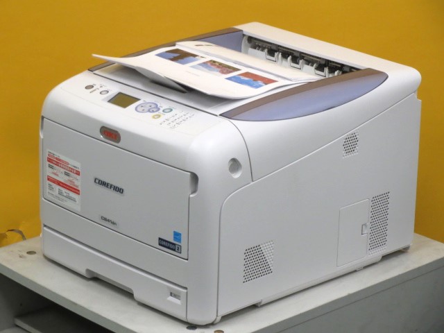 【楽天市場】【大型商品/中古】OKI COREFIDO C841dn 使用10805枚 カラーレーザープリンター A3 カラーLEDプリンター 本体 (C811dn系) [b14203]：青空商事