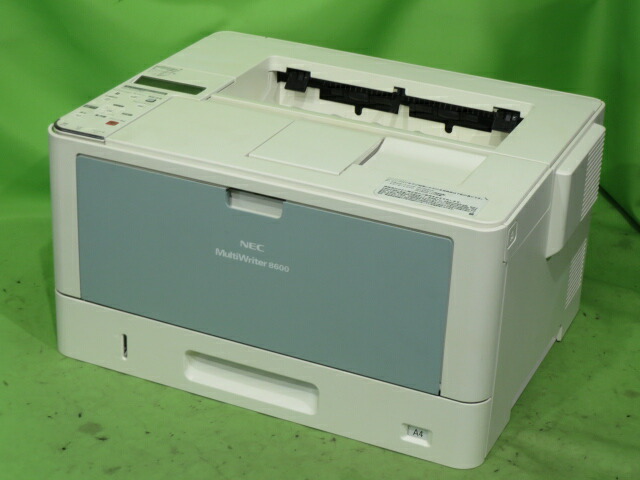 【楽天市場】【中古】印刷枚数28354枚 NEC MultiWriter 8600 純正消耗品装着 A3 モノクロレーザープリンター PR ...