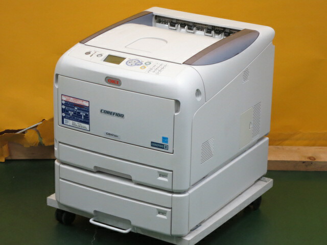 【楽天市場】【大型商品/中古】OKI COREFIDO C841dn 使用11072枚 2段給紙 A3 カラーレーザープリンター カラーLEDプリンター TRY-C3F1 (C811dnの上位 ...