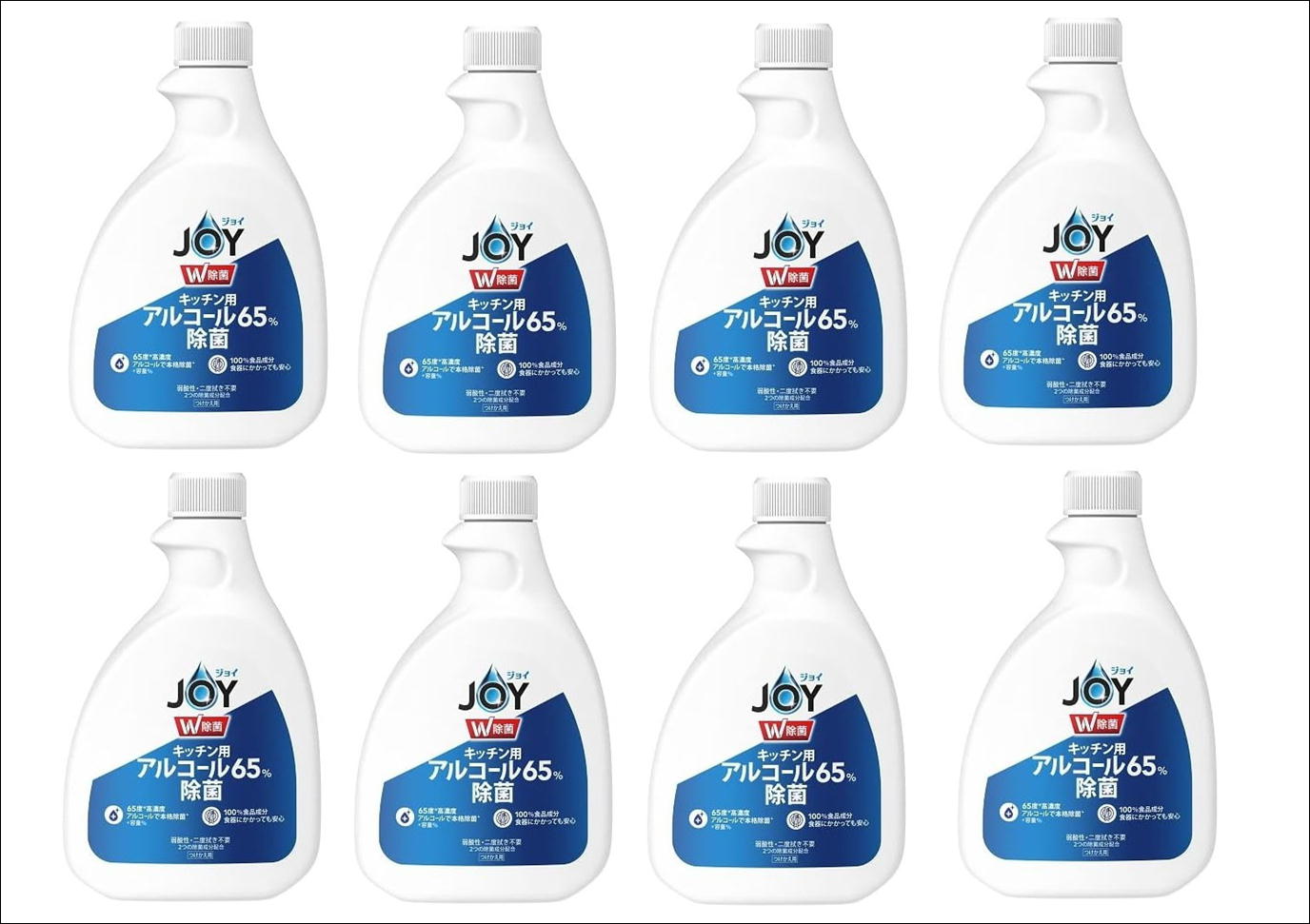 【楽天市場】【付替350ml×8個セット】P&G ジョイ キッチン用アルコール65% （除菌・ウイルス除去）新品：アサヒアート楽天市場店