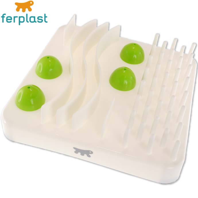 【楽天市場】ferplast 犬 猫のおもちゃ EXPLORER エクスプローラー ペット用品 隠されたおやつなどを探して遊ぶ 知育トイ ...