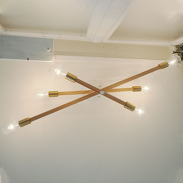 【楽天市場】シーリングライト Astre baum アストルバウム LT-3526 INTERFORM | 照明器具 照明 天井照明 直付け ライト LED E26 360W 白 黒 木 木製 ...