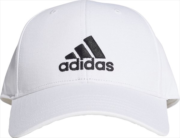 【楽天市場】[adidas]アディダスベースボール キャップ コットン(GNS10)(FK0890)ホワイト/ホワイト/ブラック：スポーツ ...
