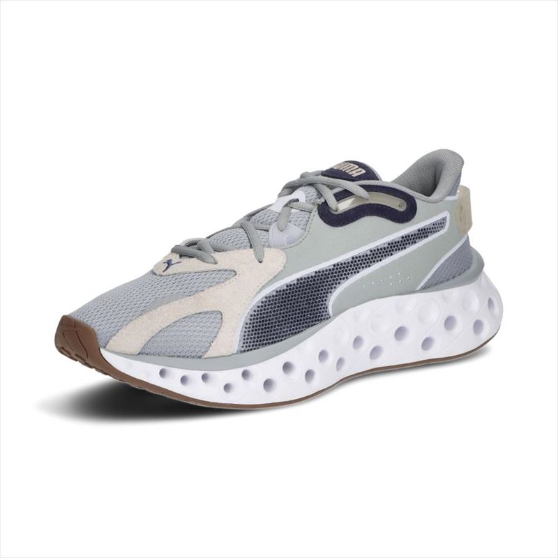 【楽天市場】[puma]プーマメンズランニングシューズSOFTRIDE フリークエンス(310500)(03)クール ミッド グレー/アルペン ...
