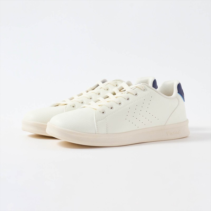 【楽天市場】[hummel]ヒュンメルメンズカジュアルシューズCOURT LINE BA(HM227942)(9172)MARSHMALLOW/BONE WHITE：スポーツゾーンASPO