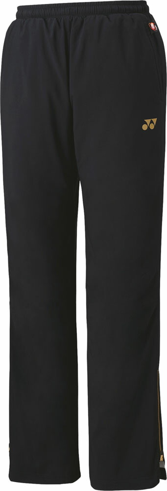 【楽天市場】[YONEX]ヨネックスユニ裏地付きウィンドウォーマーパンツ(80088)(007)ブラック：スポーツゾーンASPO