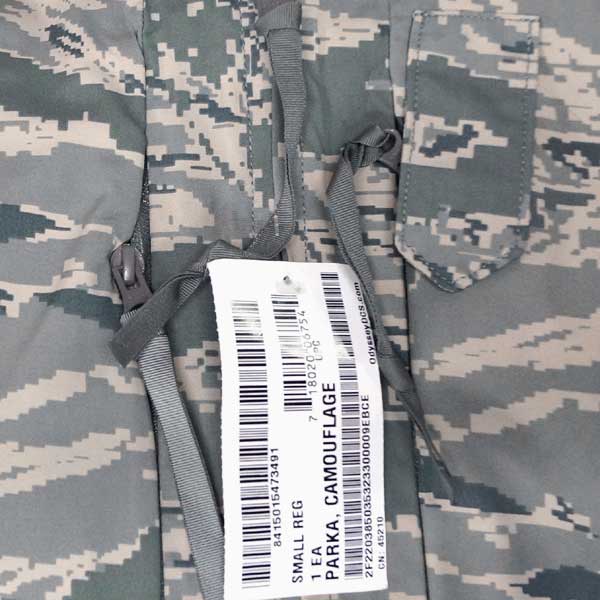 【楽天市場】【送料無料】新品 実物 米軍 ECWCS GEN2 ゴアテックスパーカー ABU タイガーカモ TENNIER INDUSTRIES社製 GORE-TEX♪デッドストック ...