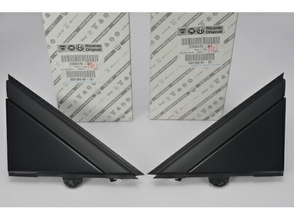 【楽天市場】フィアット純正 500 500C 312型 チンクエチェント Aピラーコーナープレートつや有左右ペア純正品番735455790 ...