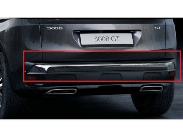【楽天市場】プジョー 純正 リアバンパープロテクター 3008 SUV 9811652180 ：オートウェアー楽天市場店