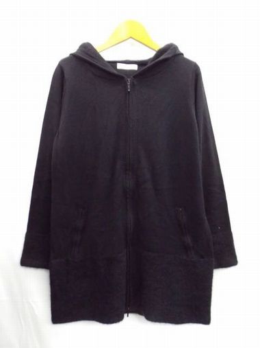 【楽天市場】beiki★ビイキ/ビセンス/Wジップ ジップアップニットパーカー/フーディー/切替ニット/ブラック/黒/FREEサイズ【中古 ...