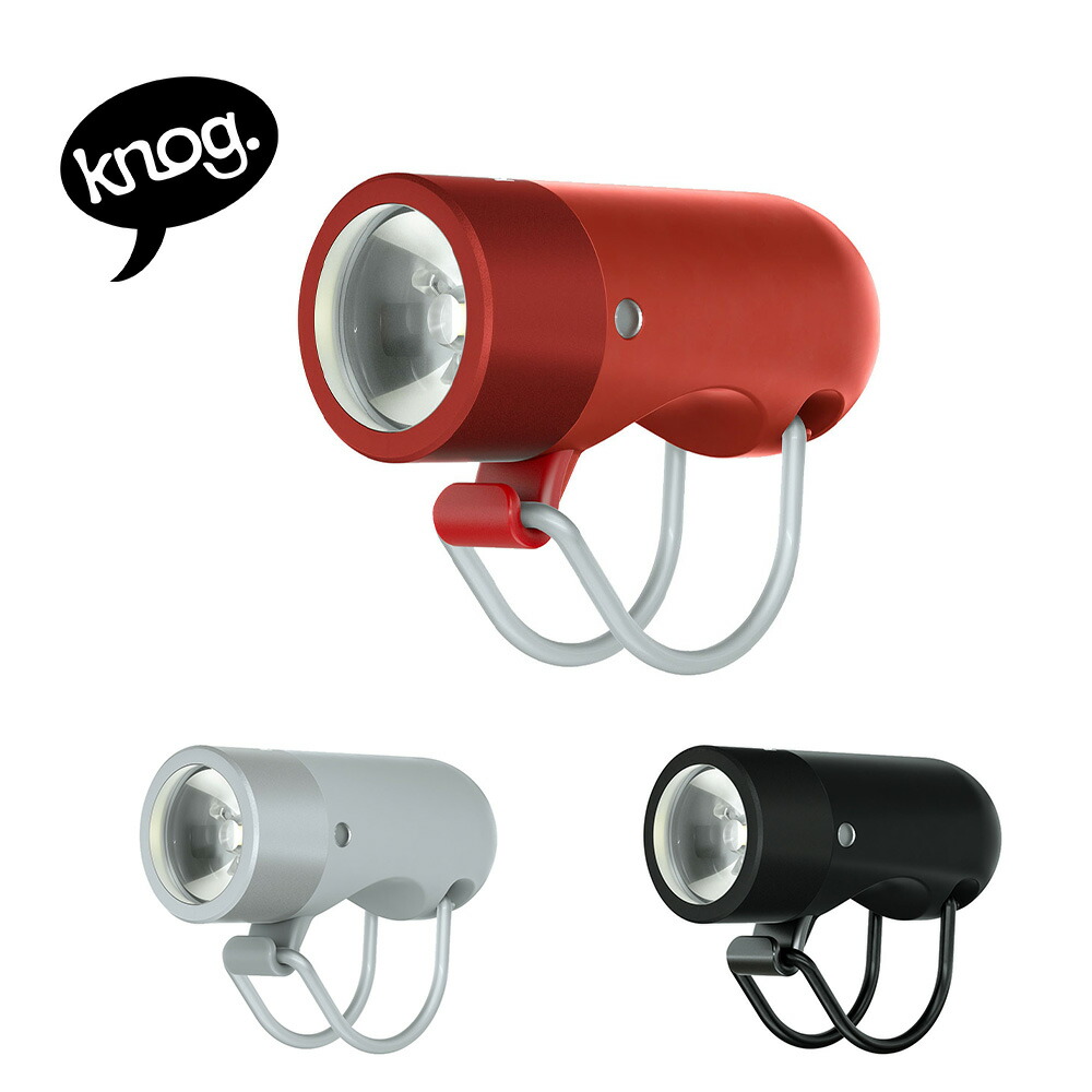 【楽天市場】KNOG ノグ 自転車 フロントライト ウェアラブルライト PLUG FRONT 54-3556900 バイクライト プラグ マイクロUSB充電 防水 ワンボタン操作 バッテリー ...