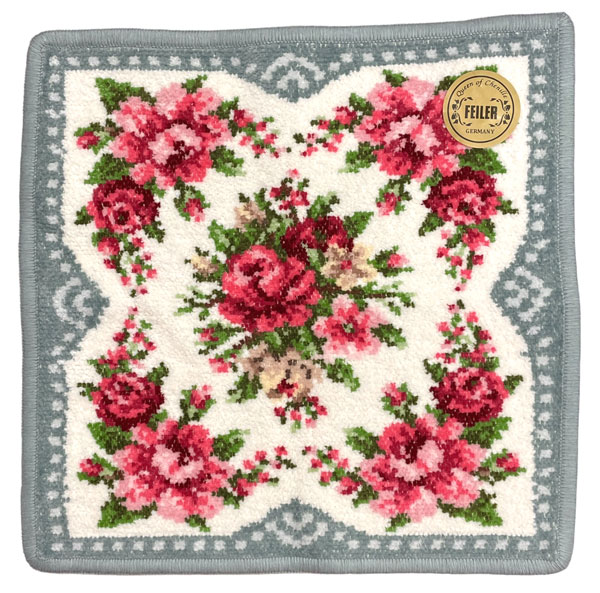 【楽天市場】未使用 フェイラー ハンドタオル ハンカチ フルレット ローズ ばら 薔薇 レディース フラワー パイル地 レディース FEILER フローラル シュニール織 ミニタオル 【中古 ...