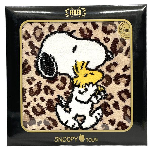 【楽天市場】未使用 フェイラー ミニタオル シュニール ハンカチ スヌーピー レオパード ヒョウ柄 FEILER タオル Peanuts ピーナツ 【中古】：ブランディール楽天市場店