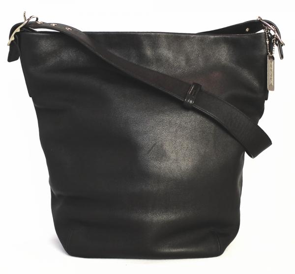 【楽天市場】コーチ ショルダーバッグ ファスナー付 レザー ブラック 黒 斜め掛けショルダーバッグ レディース COACH 9151 【中古 ...