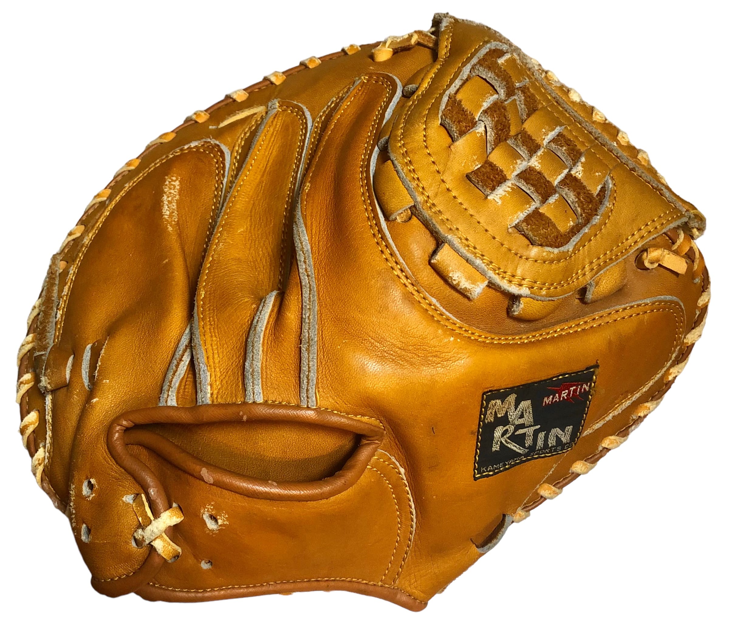 【楽天市場】MARTIN 亀山スポーツ キャッチャーミット M-500 Catcher mitt Professional Model 野球 ...