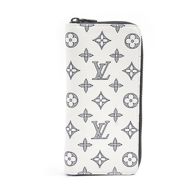 【楽天市場】ルイヴィトン 財布 メンズ ジッピーウォレット ヴェルティカル モノグラムシャドウ ホワイト Louis Vuitton ...