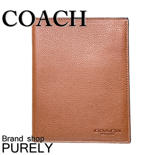 【楽天市場】コーチ COACH 小物 カードケース メンズ アウトレット レザー パスポート F93604 CWH ﾀﾞｰｸｻﾄﾞﾙ コーチ ...