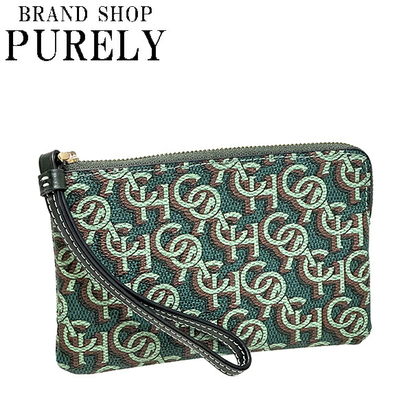 【楽天市場】コーチ COACH 小物 ポーチ レディース アウトレット レザー CF548 FCF548 IMGRN グリーン WWW ...