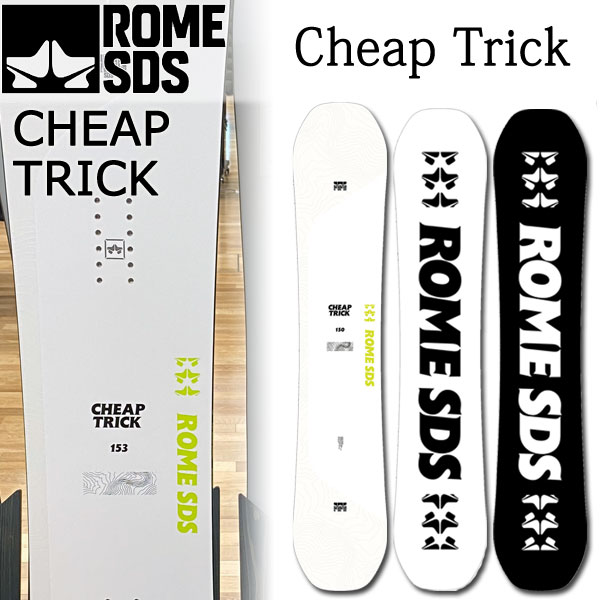 【楽天市場】23-24 ROME SDS / ローム CHEAP TRICK チープトリック メンズ スノーボード ジブ グラトリ 板 2024：BREAKOUT