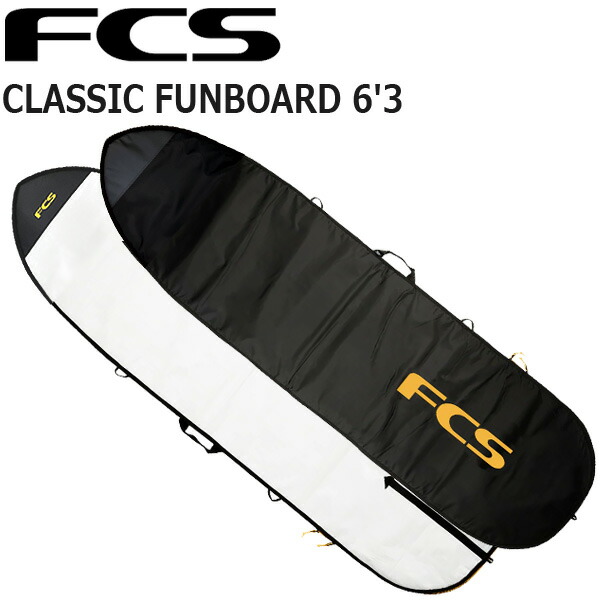 【楽天市場】FCS CLASSIC BOARD COVER FUNBOARD 6'3/エフシーエス クラシック ボードカバー ファンボード ボードケース ハードケース サーフボード サーフィン ...